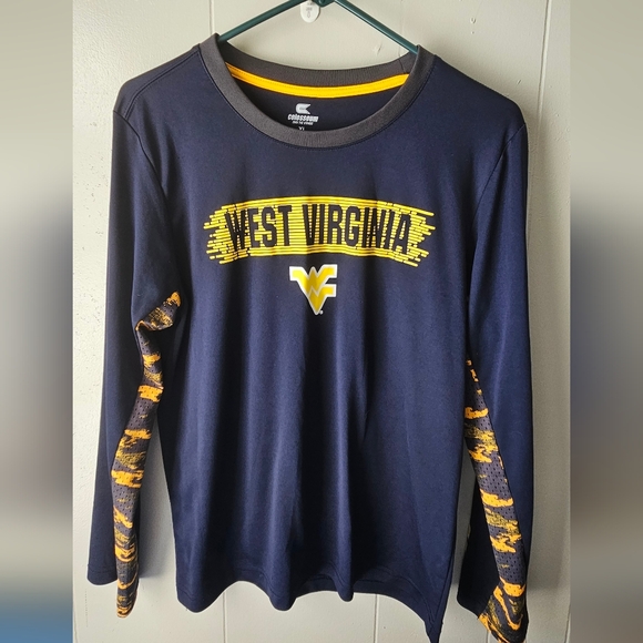 Colosseum | Shirts & Tops | Youth Xl Wvu Long Sleeve T | Poshmark
